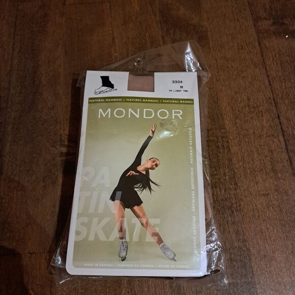 Mondor | Accessories | Mondor Skating Tights 334 Bamboo Tan Skin Tone ...